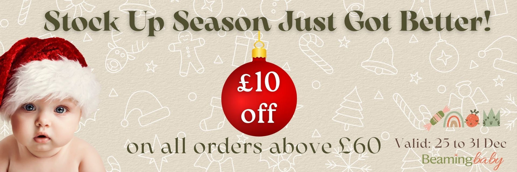 Buy Organic Baby Nappies & Wipes Online | Beaming Baby UK